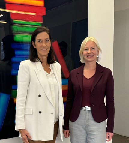 Bürgermeisterin Clara Gerlach besucht die IST-Hochschule